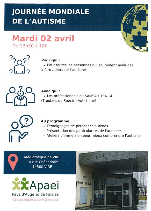 Journée mondiale de l'Autisme